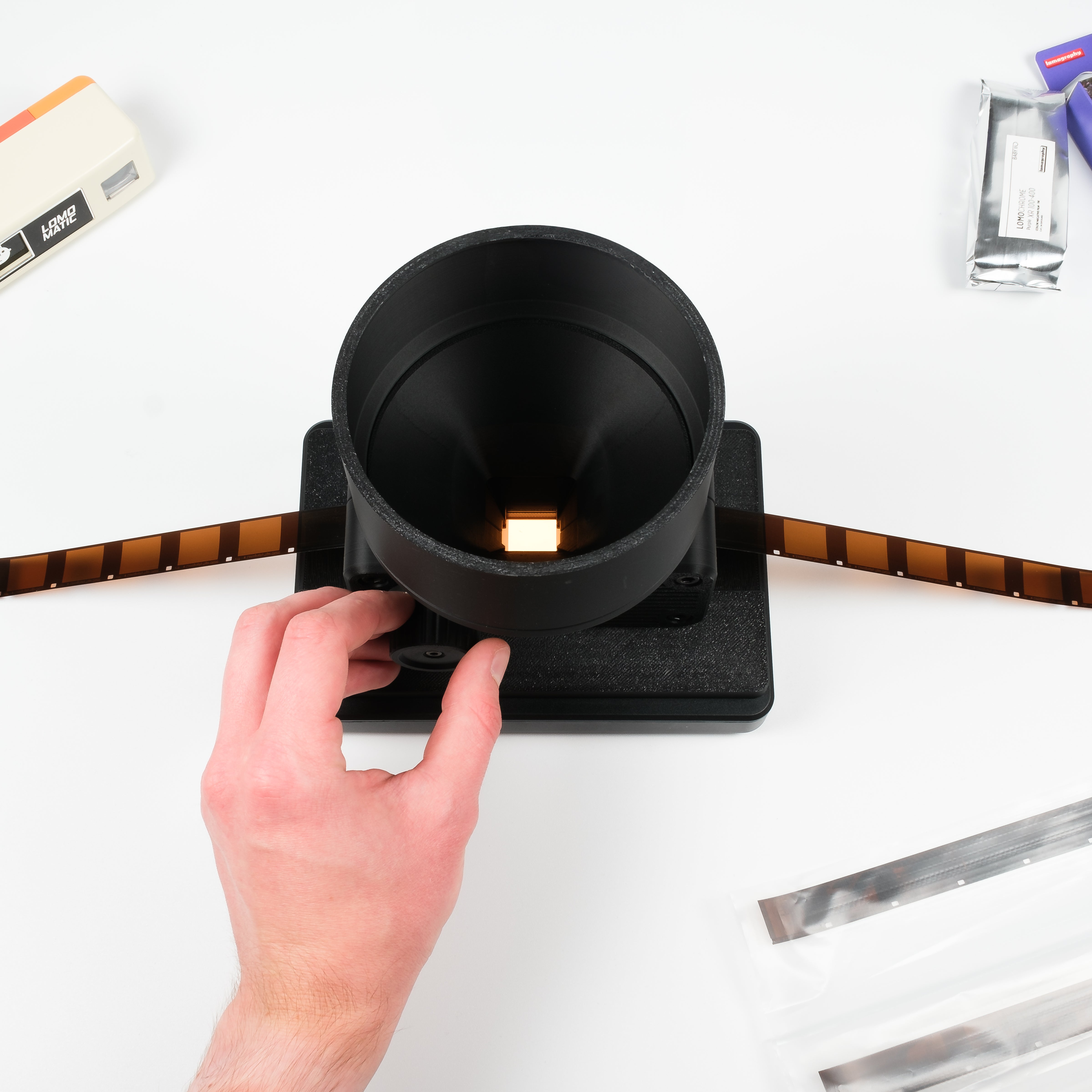 Professional DSLR and mirrorless film scanning holders and accessories ...